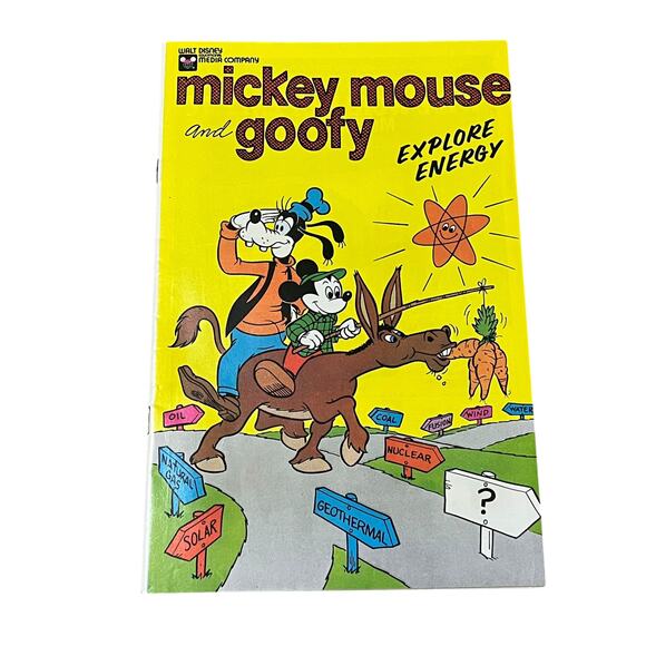 Disney | Other | Vintage 976 Disney Mickey Mouse And Goofy Explore ...